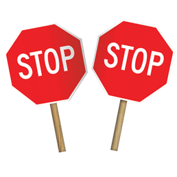 Slow Stop Paddles – U.S. Signs and Safety