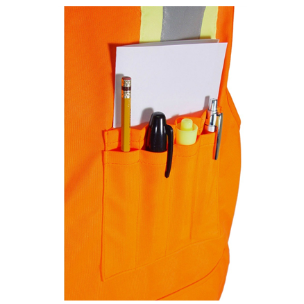 Class II Refl. Vest Mesh With Silver – U.S. Signs and Safety