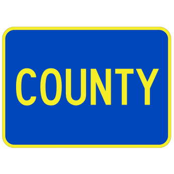 Text Route Marker Sign – U.S. Signs and Safety